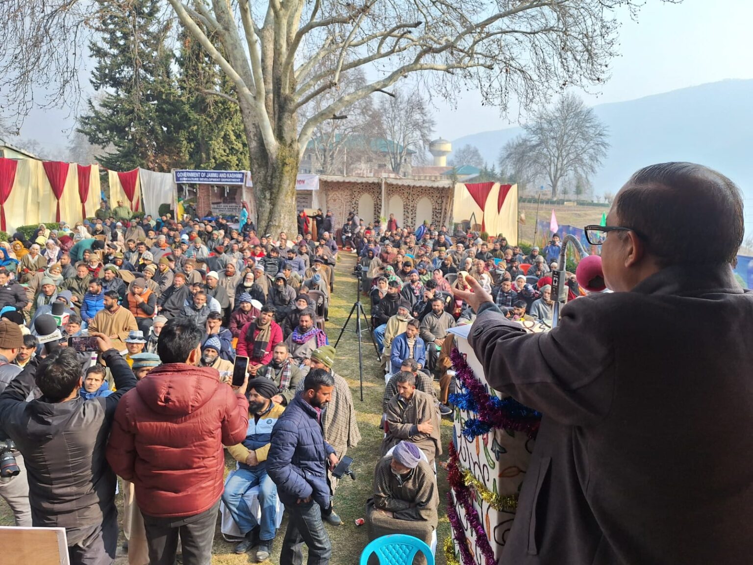Dir Sericulture inaugurates Resham Krishi Mela at P-4 Basic Seed Farm